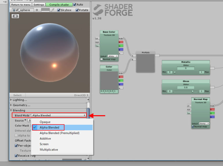 Creating a flowing clouds animation using ShaderForge | STYLY