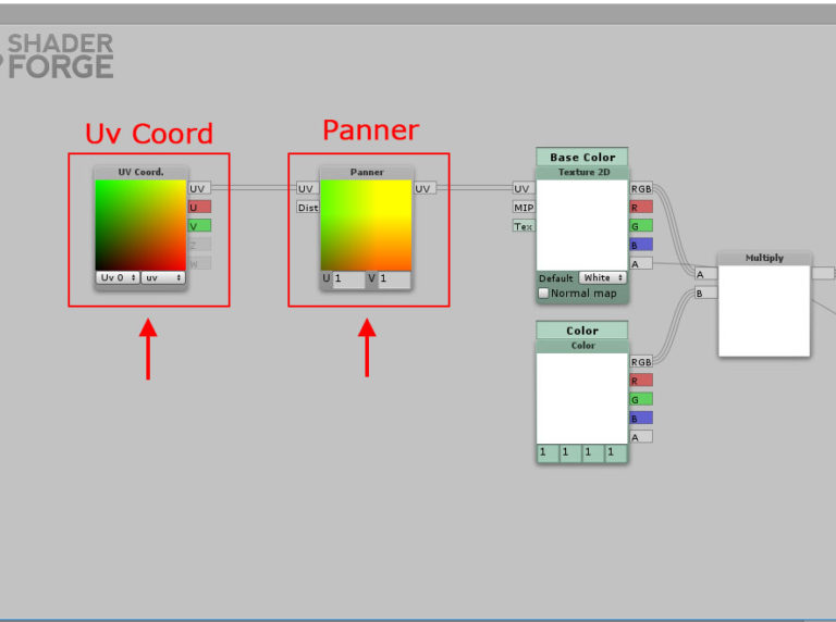Creating a flowing clouds animation using ShaderForge | STYLY