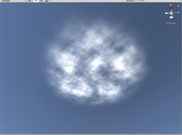 Creating a flowing clouds animation using ShaderForge | STYLY