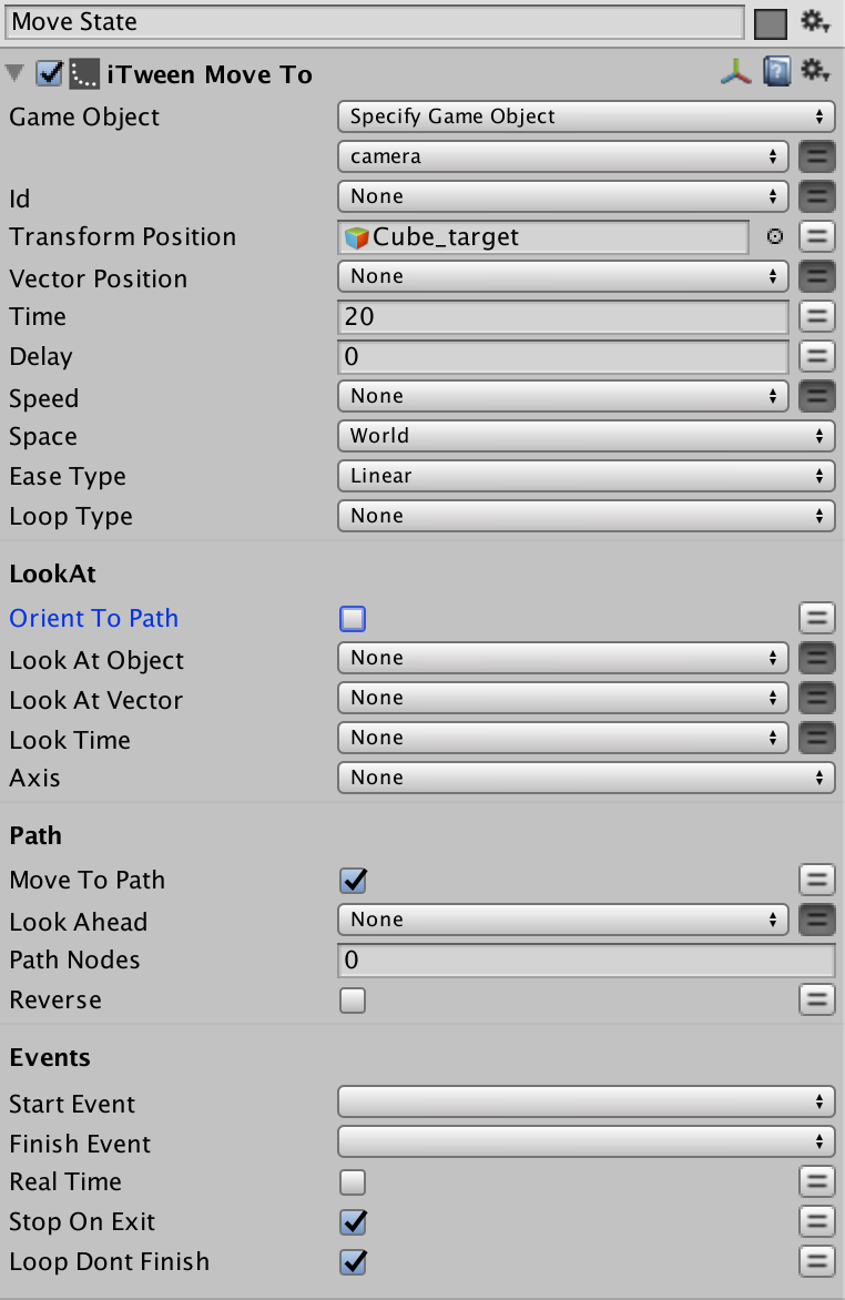 Unity上でカメラが移動するアニメーションをPlayMakerで実装する | STYLY