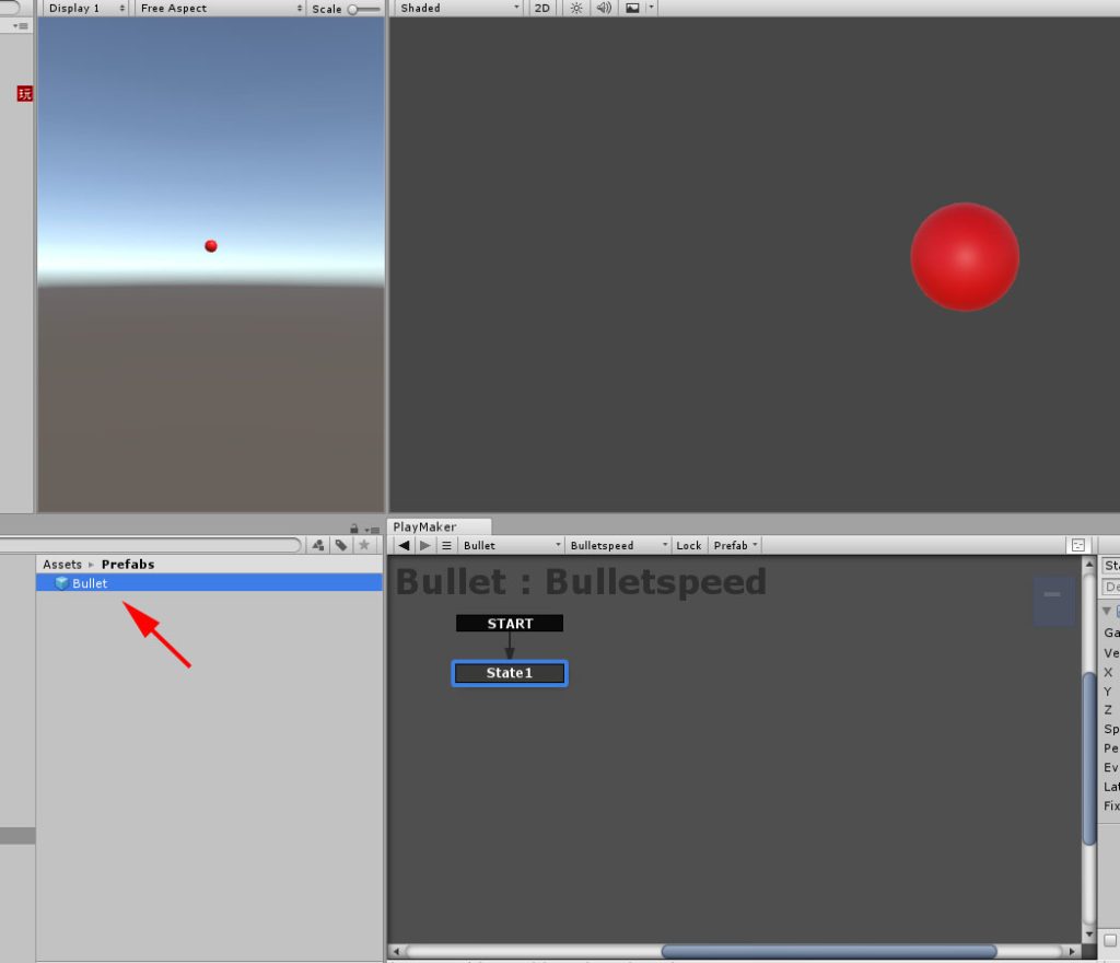 Unity Playmaker Make A Slow Motion Function Make A Bullet Move Styly