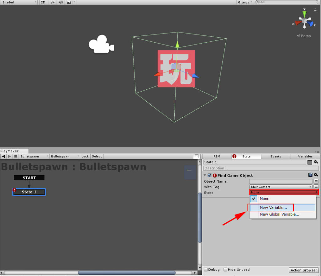 Unity Playmaker Make A Slow Motion Function Make A Bullet Move Styly