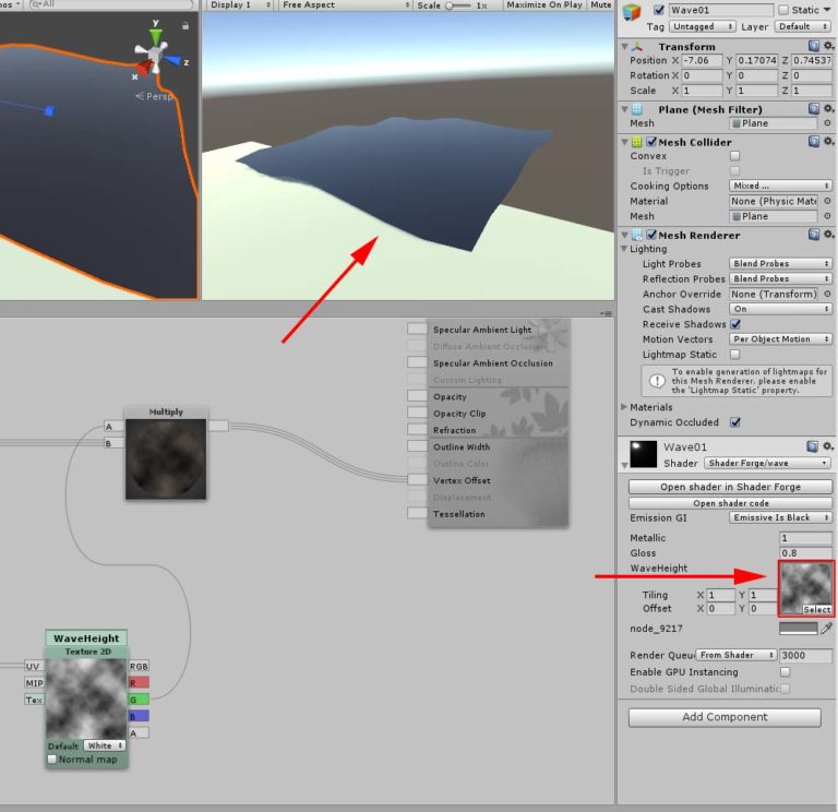 UnityのShaderforgeで波のシェーダーを作る | STYLY
