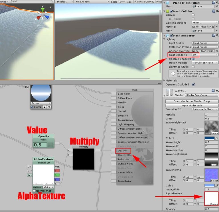 UnityのShaderforgeで波のシェーダーを作る | STYLY