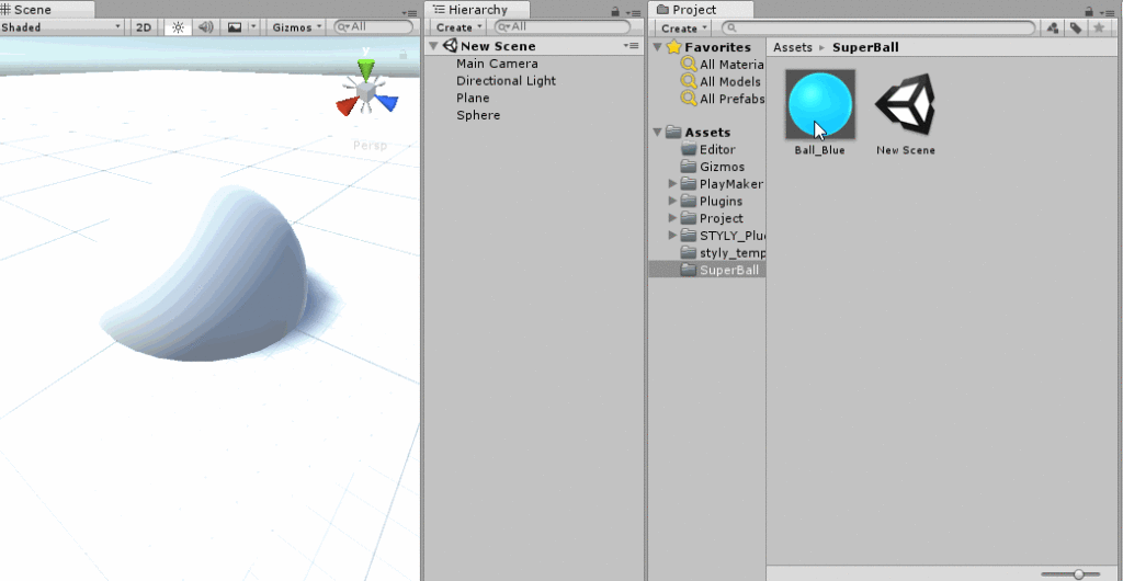 Create a lot of superballs with Unity and PlayMaker | STYLY