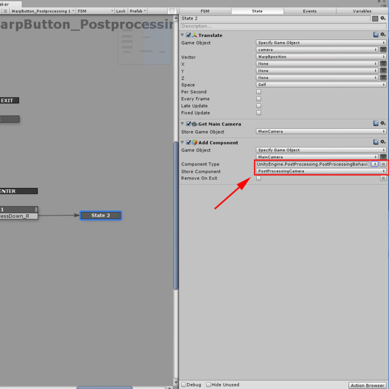 【Unity/Playmaker】Post Processingを使用する | STYLY