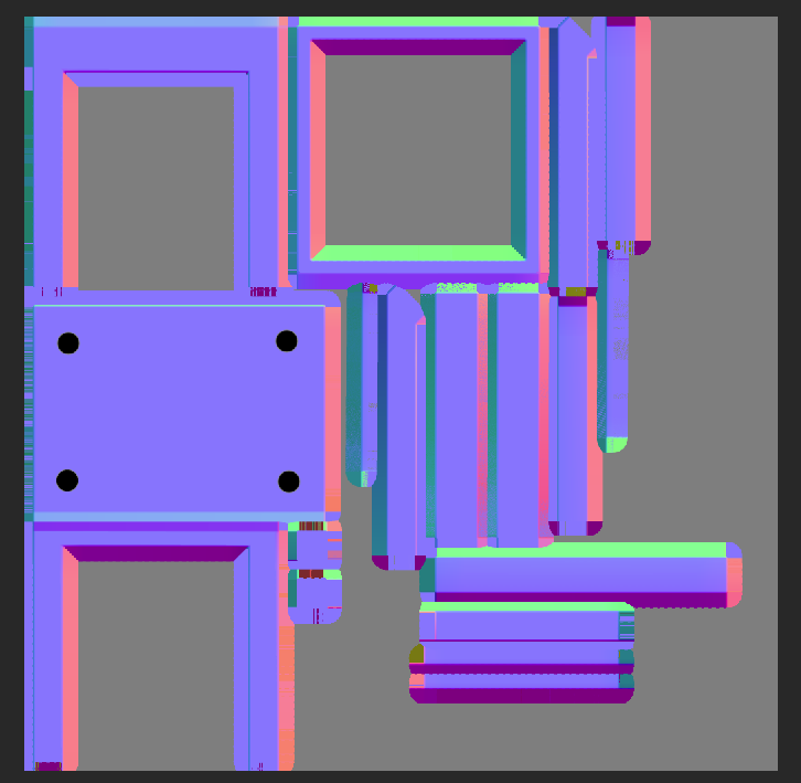 Hologram indicator : normal with PS and Quixel NDO | STYLY