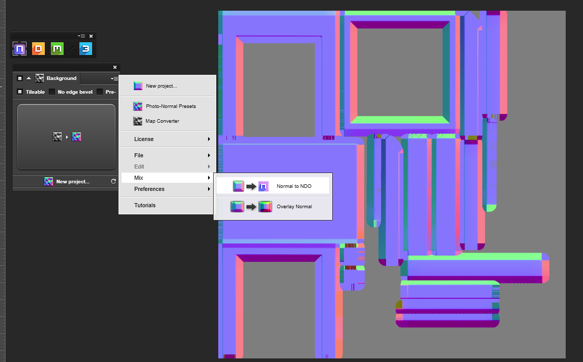 Hologram indicator : normal with PS and Quixel NDO | STYLY
