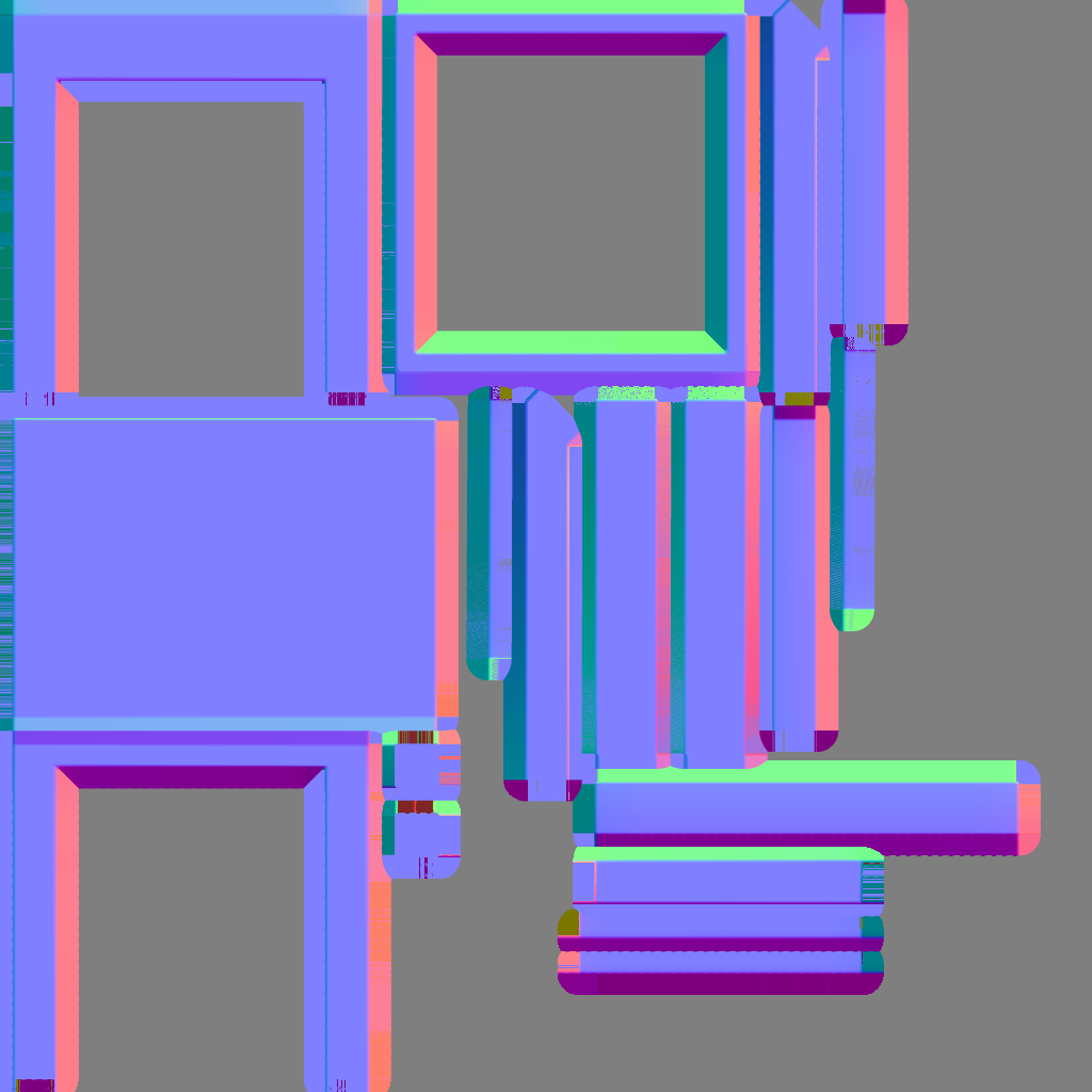 Hologram indicator : normal with PS and Quixel NDO | STYLY