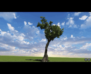 Implement a wind effect with Wind Zone component | STYLY