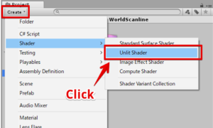 How to render a scanline in VR space with Unity | STYLY
