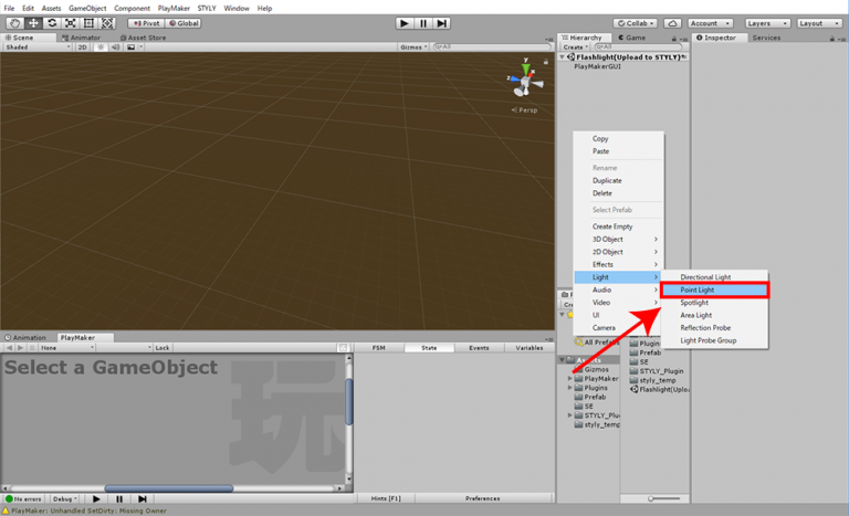 Make a Flashlight with Lights in Unity | STYLY