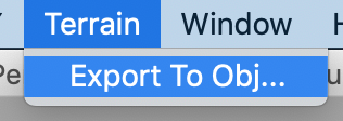 [Unity] How to Convert Terrain Into an OBJ file (Resizable) - STYLY