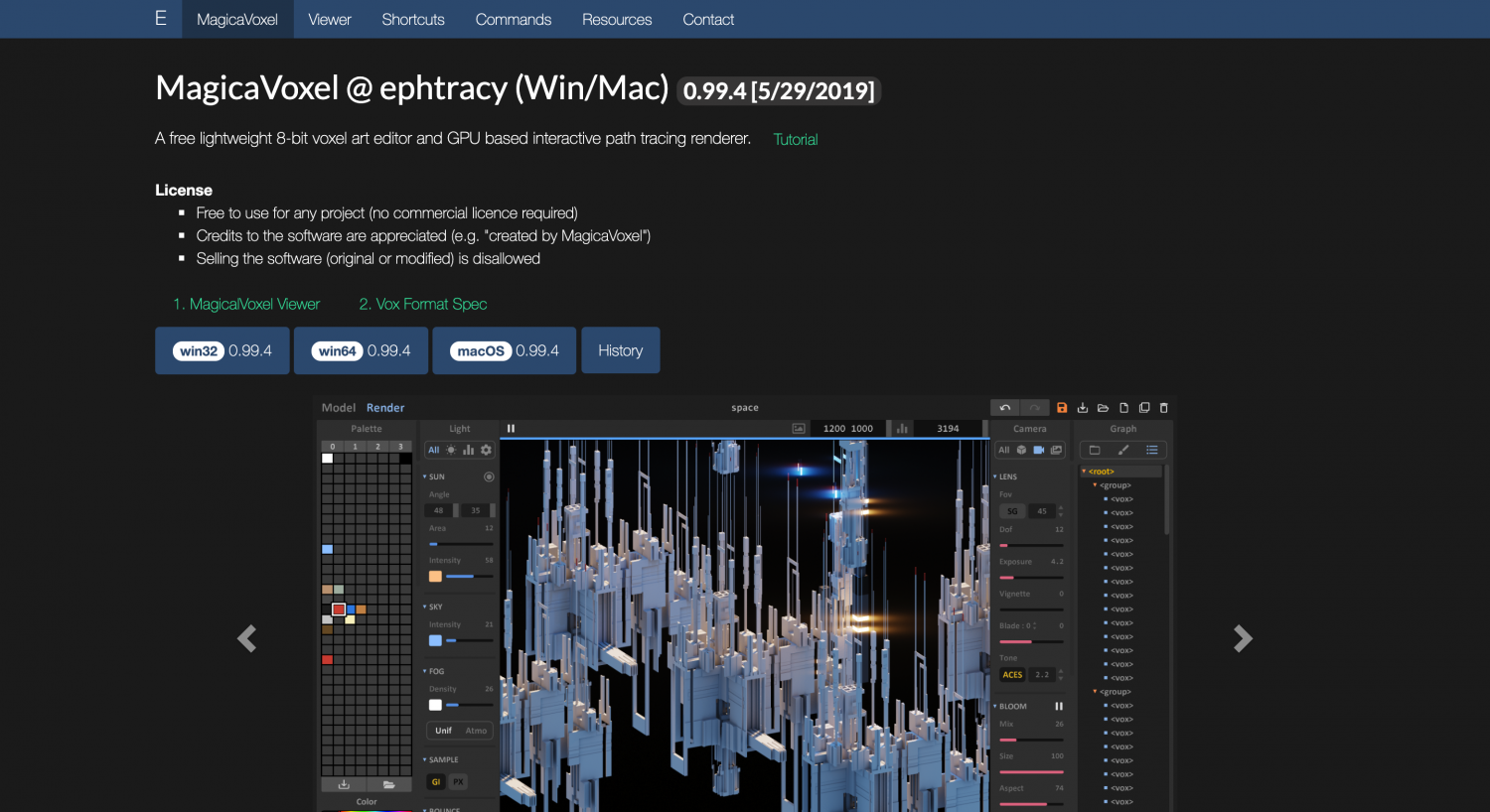 【無料 3dドットモデリングツール】magica Voxelを使ってみた Styly