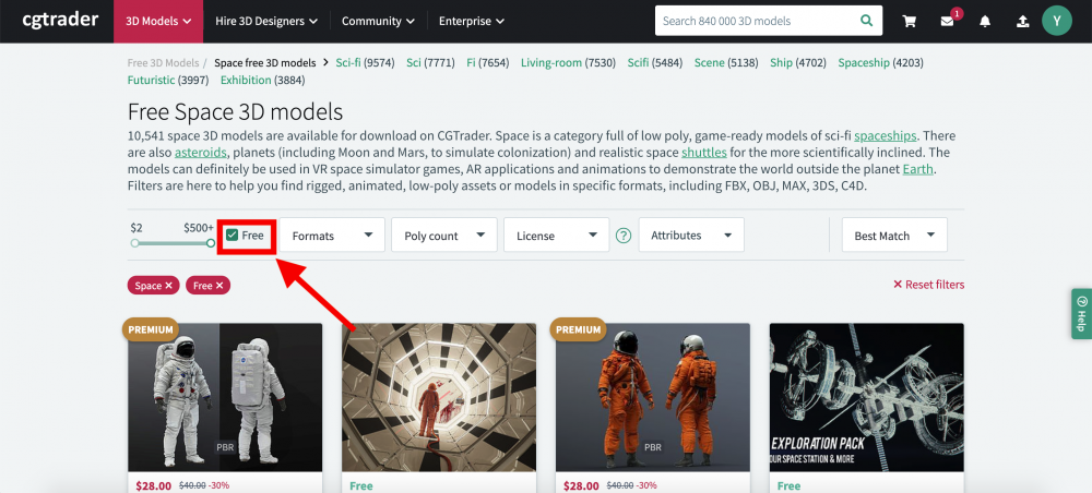 [Free 3D Model Material Site] How to Use CGtrader | STYLY