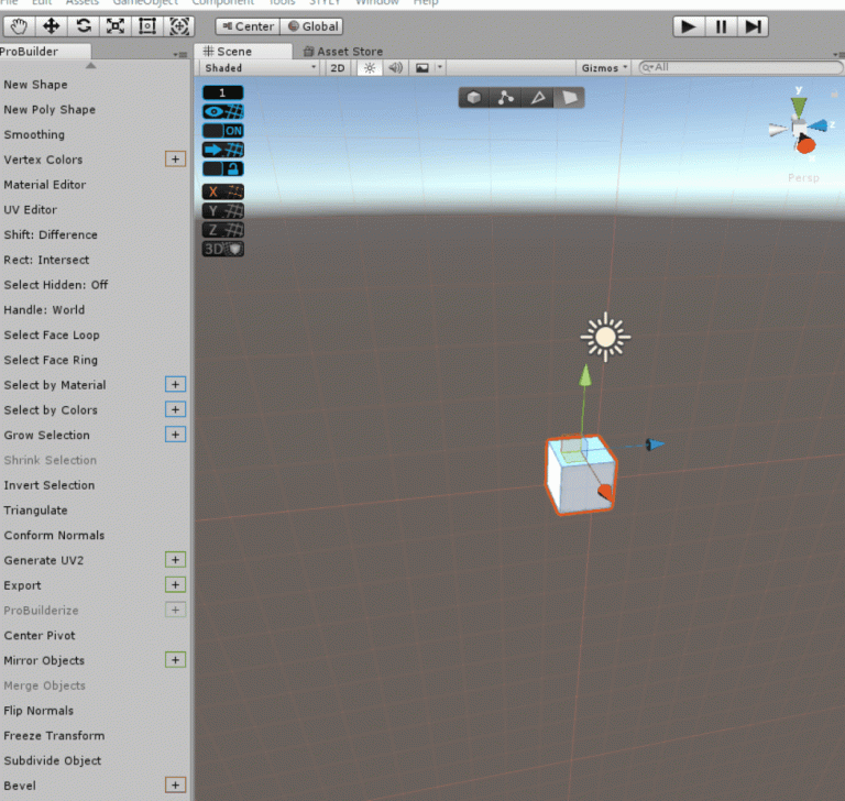 [Unity] Creating a Simple House with ProBuilder | STYLY