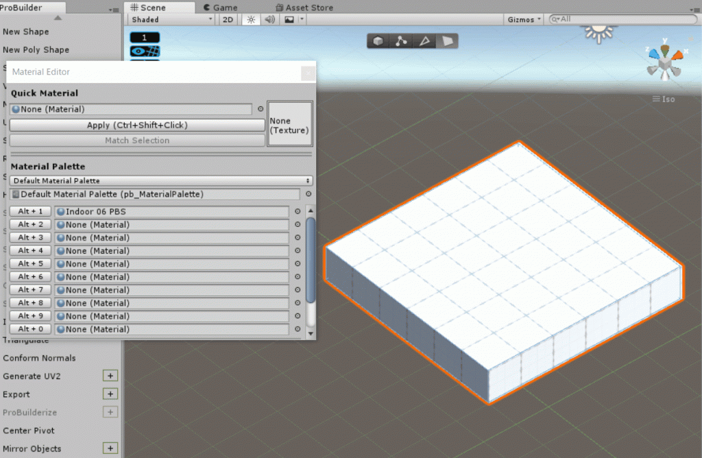 【Unity】ProBuilder テクスチャの設定方法 | STYLY