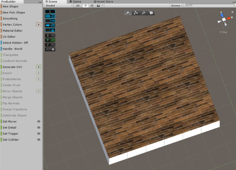 【Unity】ProBuilder テクスチャの設定方法 | STYLY