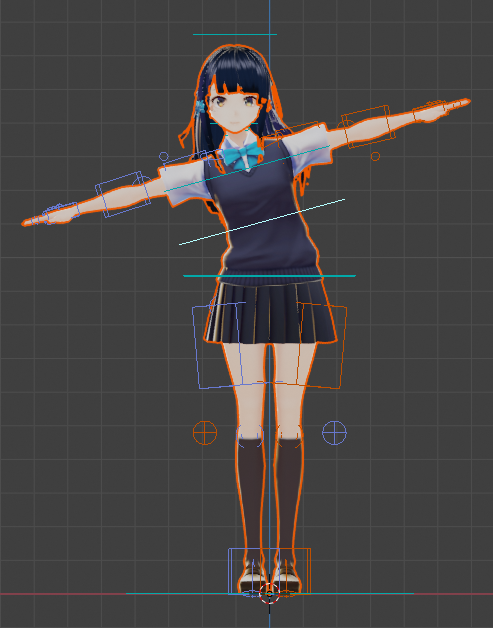 [Blender] Moving a character with Auto-Rig Pro | STYLY