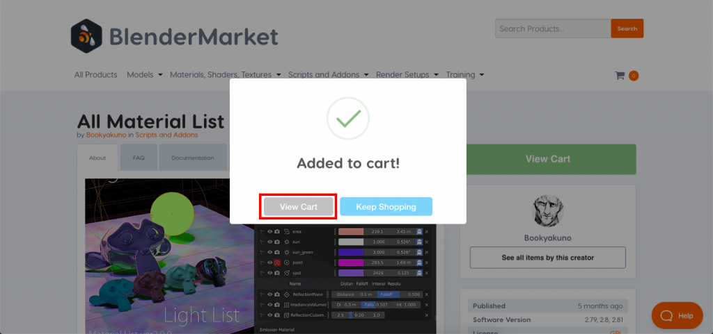 How to buy paid add-ons in Blender Market | STYLY