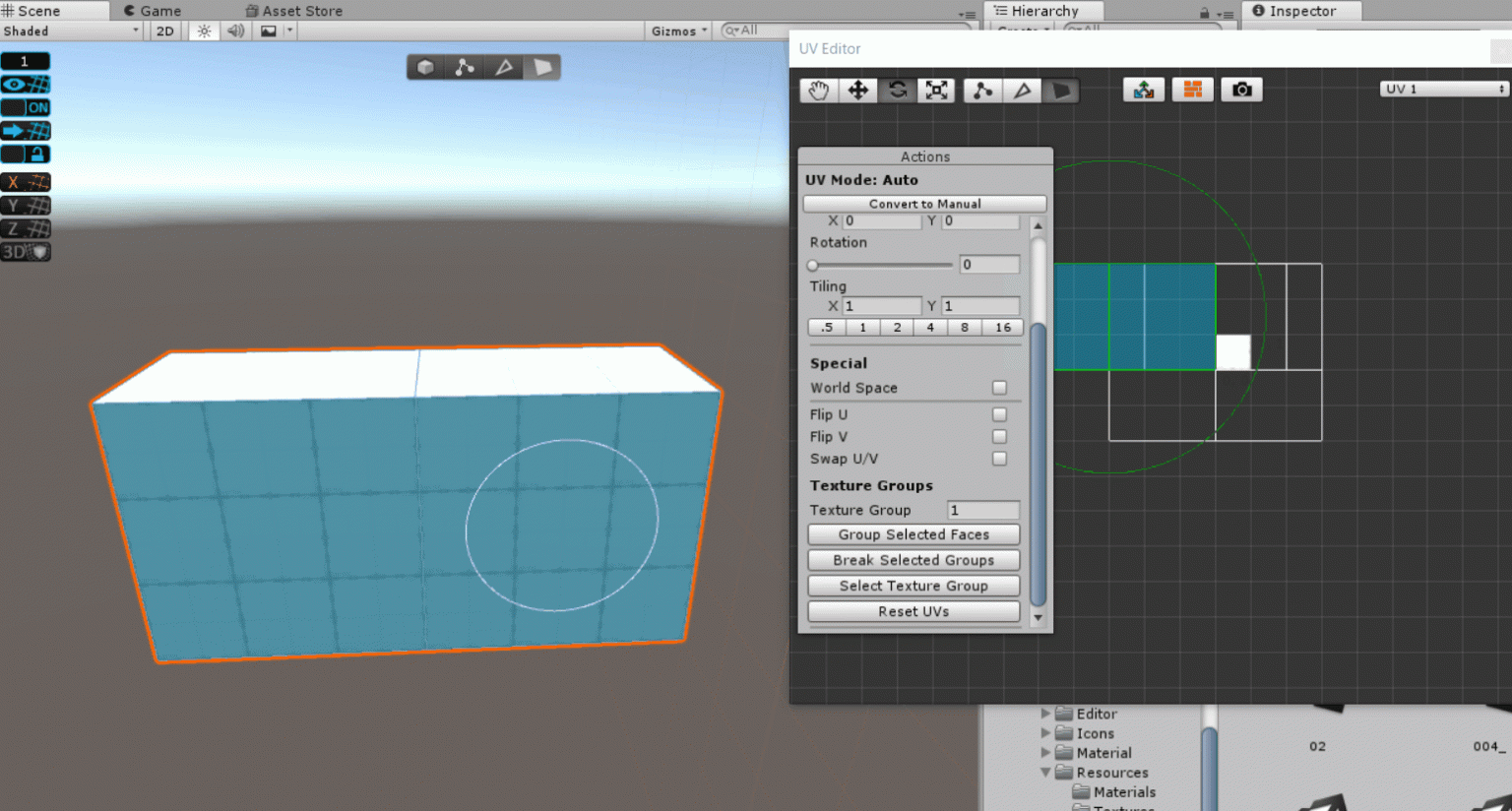 【Unity/ProBuilder】複数の面をグループ化してテクスチャを設定する方法 | STYLY
