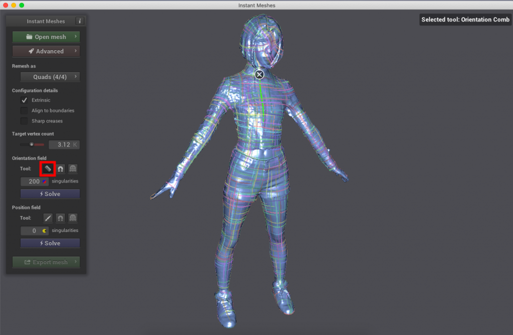 Instant Meshesを使って自動リトポロジーをする - STYLY