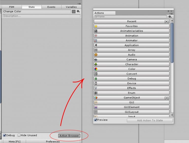 Unityplaymaker How To Trigger An Event When The Controller Touches