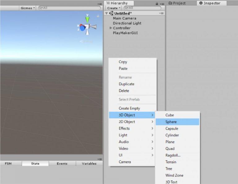 [Unity/PlayMaker] Implementation of Interaction by Input Button of Controller | STYLY