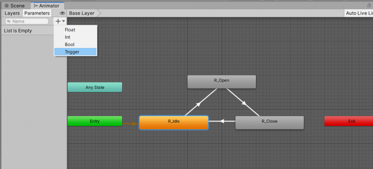 [Playmaker] How to create automatic doors using Animator Controller's ...