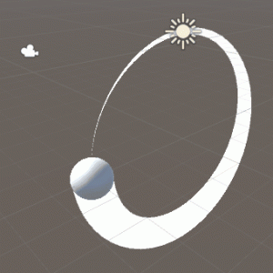 [Unity] How to light up trajectory via Trail Renderer | STYLY