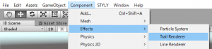 【Unity】Trail Rendererを使って軌跡を光らせる方法 | STYLY