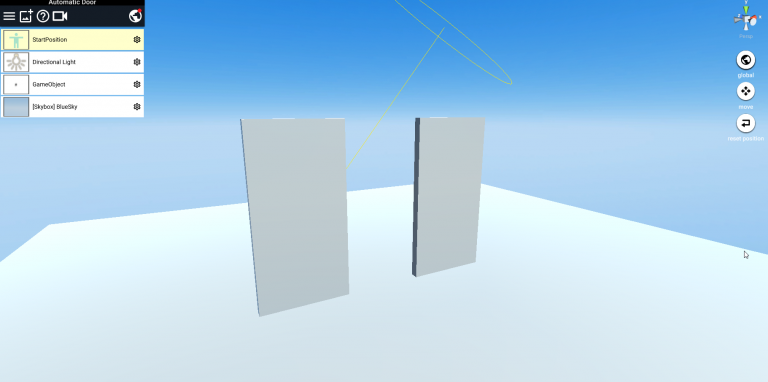 [Playmaker] How to create automatic doors using Animator Controller's animation control. | STYLY