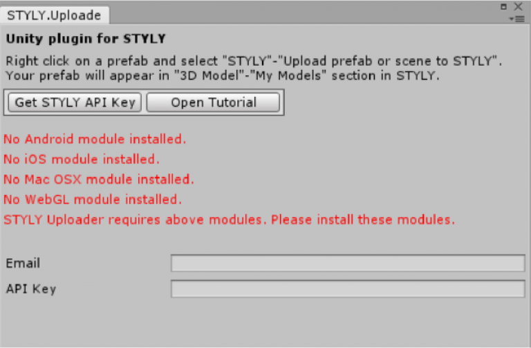 Unity Plugin for STYLY アップロード時 エラーになった場合の解決方法 | STYLY