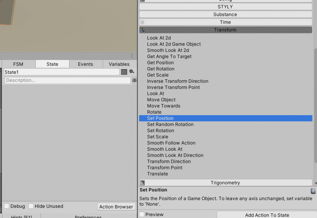 Making Your First Game Using PlayMaker ”2” - Basic Operation | STYLY