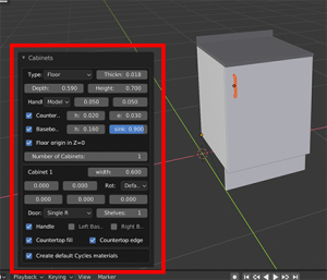 [Blender 2.8] Using Archimesh Add-on for architecture (2) "Inside the ...