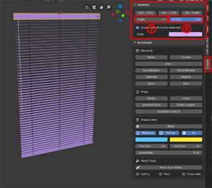 [Blender 2.8] Using Archimesh Add-on for architecture (2) "Inside the ...