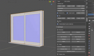 [Blender] Using Archimesh as an Add-on for Architecture (1), "Let's make a base room." | STYLY