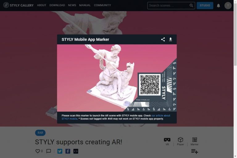 STYLY Supports AR Content Creation - Easily Distribute AR Content to ...