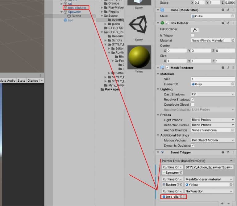 [Unity] Learn the basics of Event Trigger in STYLY | STYLY