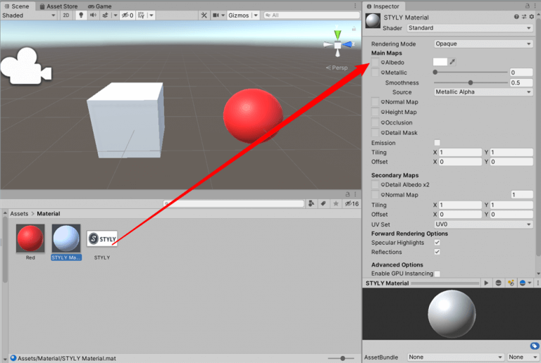 [Introduction to Unity] How to create and use materials | STYLY