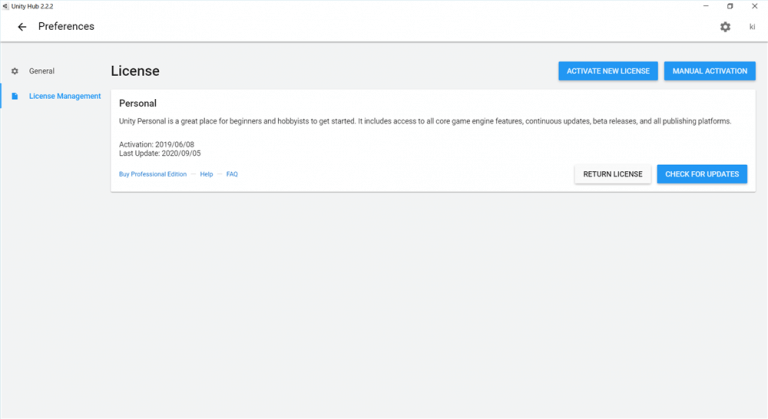 How to create a Unity account and activate your license | STYLY