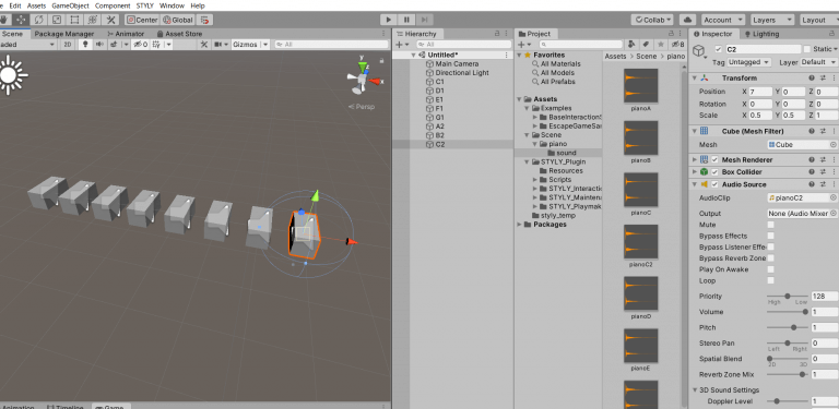 Create A Simple Sound Interaction With Unitys Event Trigger Styly