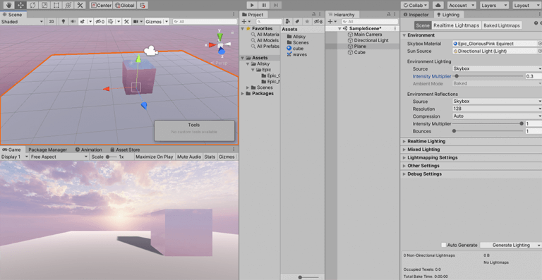 [Unity] Introduction to Lighting (how to use ambient light) | STYLY