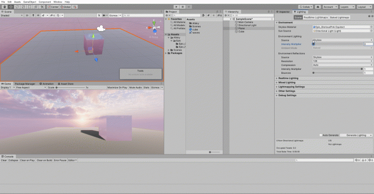 [Unity] Introduction to Lighting (how to use ambient light) | STYLY