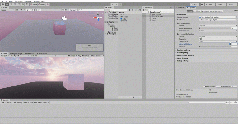 [Unity] Introduction to Lighting (how to use ambient light) | STYLY