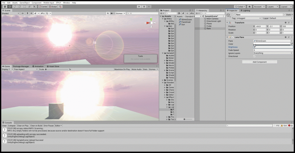 [Unity] Introduction to Lighting (how to use ambient light) | STYLY