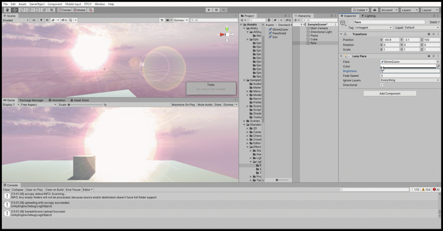 [Unity] Introduction to Lighting (how to use ambient light) | STYLY