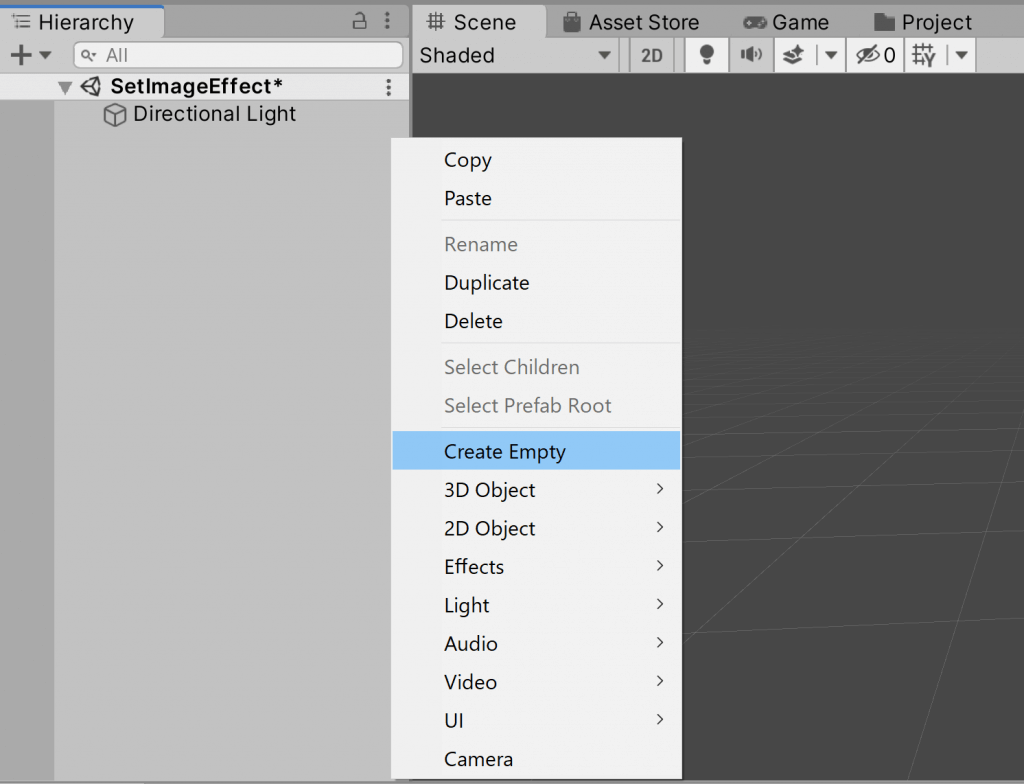 [Unity / PlayMaker] How to use the custom action "Set Image Effect" | STYLY