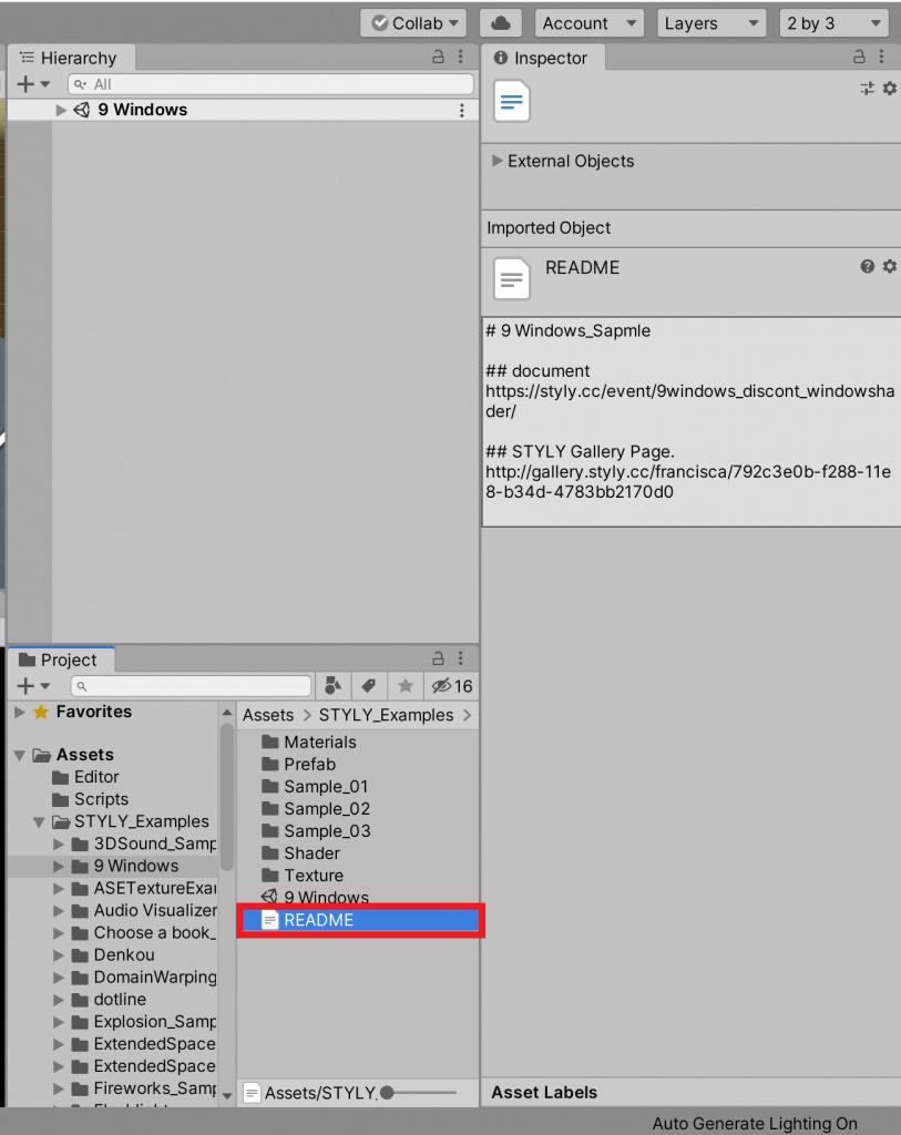 How to Use STYLY-Unity-Examples on GitHub | STYLY