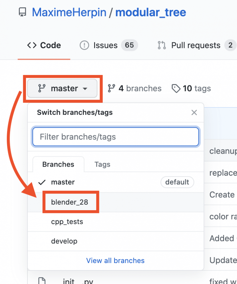 [Blender] How to create a tree with the free add-on "Modular Tree addon ...